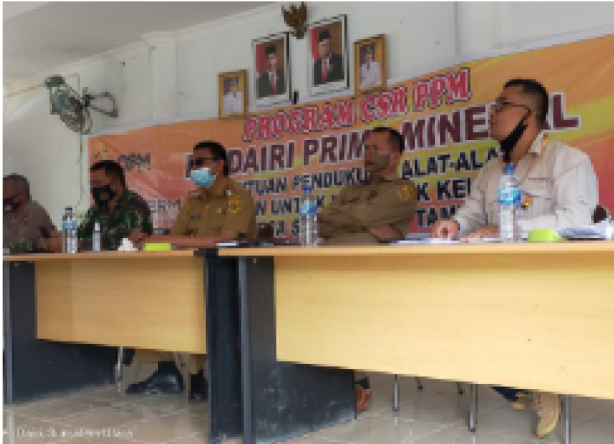 CSR PT. DPM 2022, in the Education pillar, - PT Dairi Prima Mineral